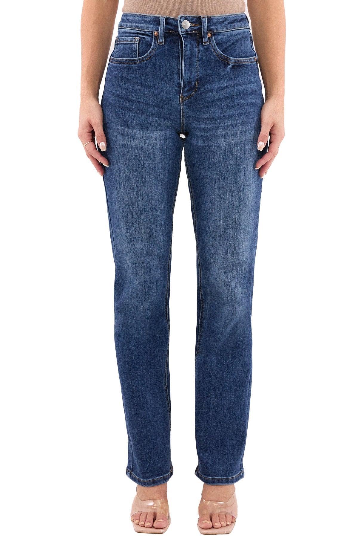 Plus Dylan High Rise Straight Leg Jeans – RFM Denim